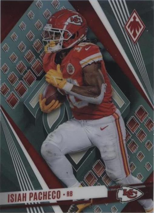 2023 Panini Phoenix - Isiah Pacheco #56 Teal /125 for sale online | eBay