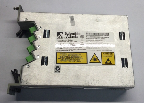 SCIENTIFIC ATLANTA CISCO P2-EDFA-FPST-24X 17.65-LA 1550nm Optical ...