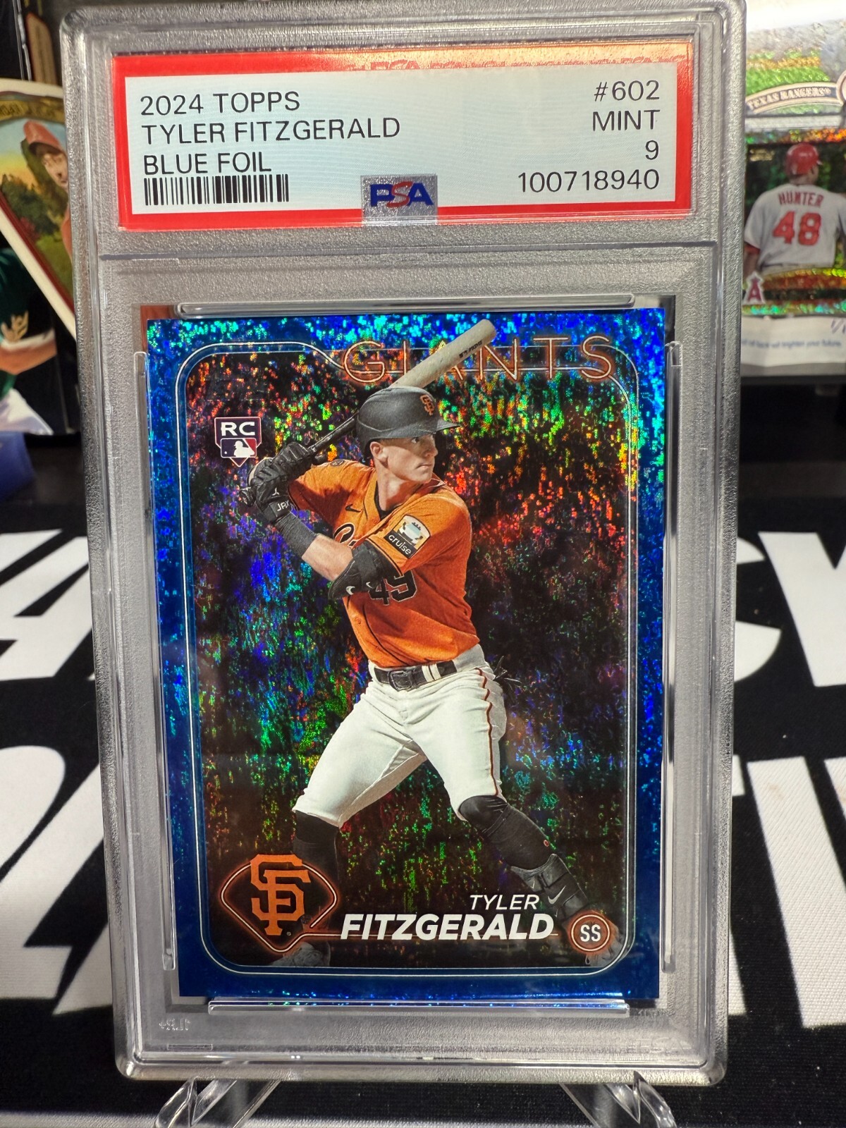 2024 Topps Series 2 - Tyler Fitzgerald #602 Blue Foil /999 (RC) for ...