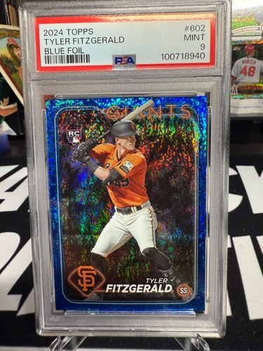 2024 Topps Series 2 - Tyler Fitzgerald #602 Blue Foil /999 (RC) for ...