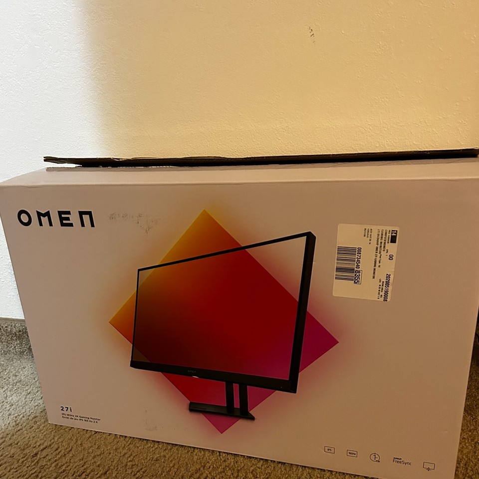 HP OMEN 27i IPS LED Gaming Monitor - Shadow Black 194441004953| eBay