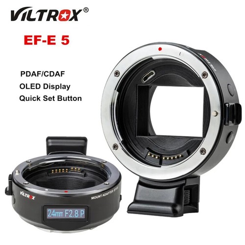 Viltrox EF-E5 5th Auto Focus Lens Adapter For Canon EF EF-S Lens to Sony E Mount | eBay