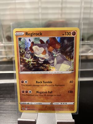 Pokemon : SWSH VIVID VOLTAGE REGIROCK 089/185 RARE HOLO | eBay