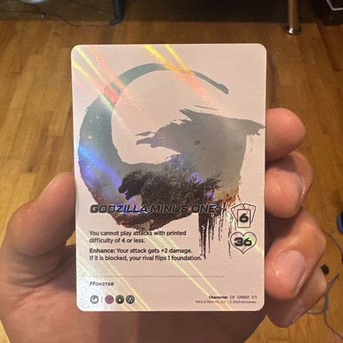 Godzilla Minus One Universus TCG Player Promo G Logo GM001 Pack Fresh ...