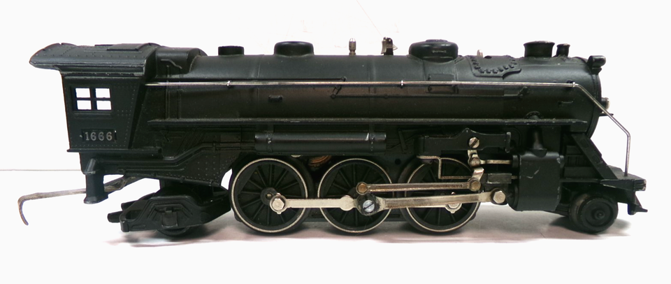 O gauge Lionel 2-6-2 steam engine #1666 (lot 6711) | eBay
