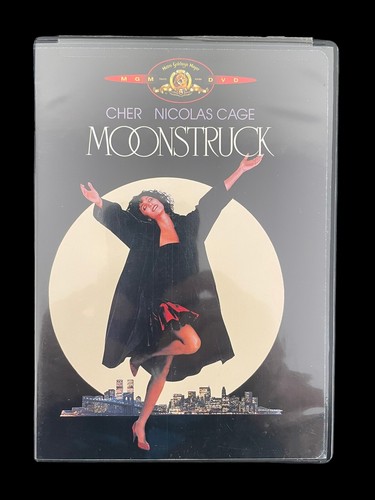 Cher DVD Moonstruck 1987 Starring Cher, Nicolas Cage & Olympia Dukakis ...