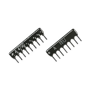 SIL Resistor Networks, Isolated 8 Pins, Various Values & Packs - UK ...