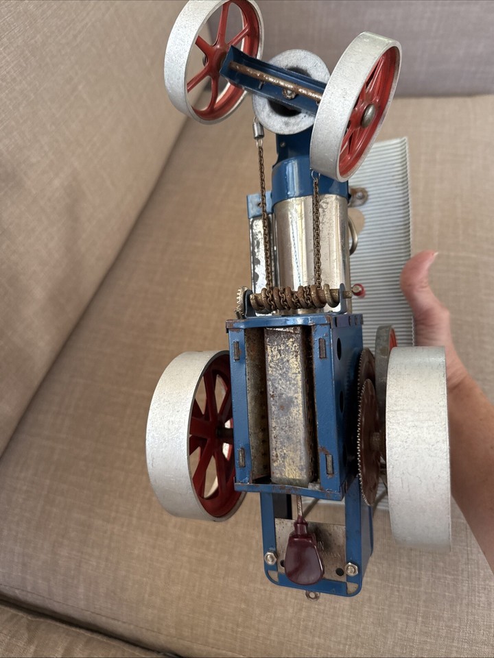 Wilesco D405 TOY STEAM ENGINE TRACTOR OPEN BOX- Old Smoky- MADE IN ...