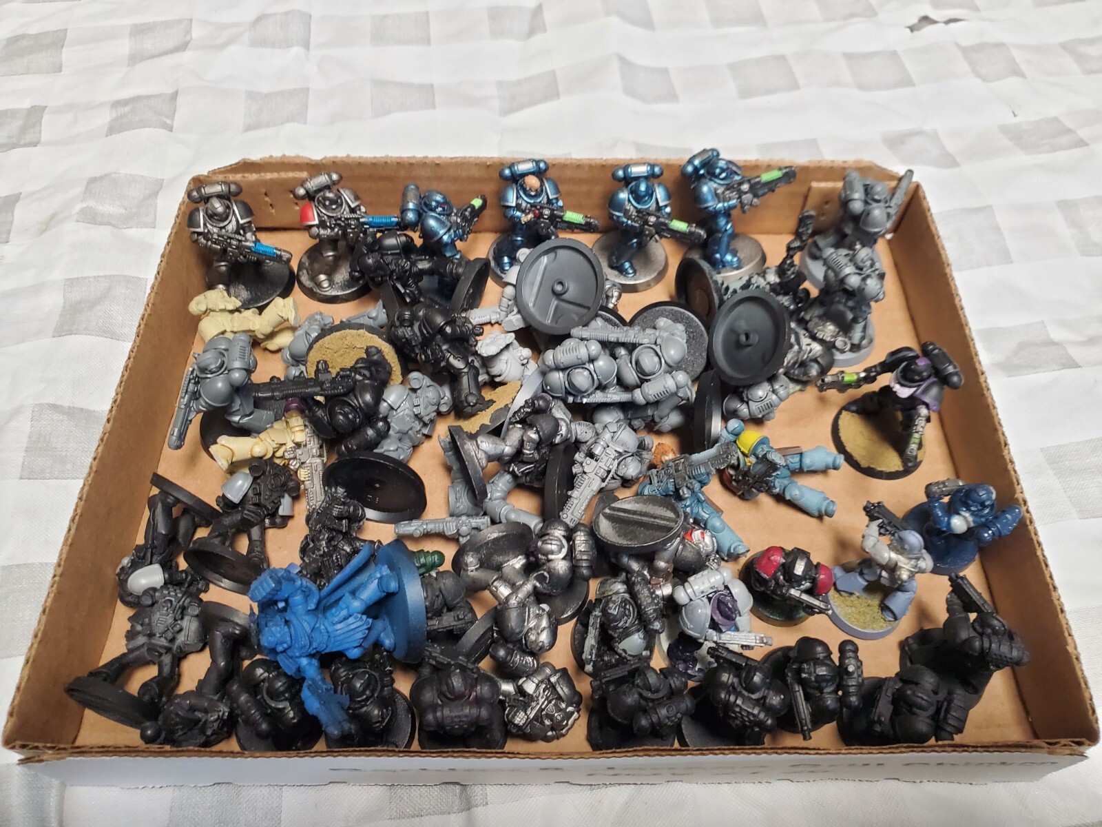 Warhammer 40K - First Born Marines - SOLD AS IS- USED - 10x per bag | eBay