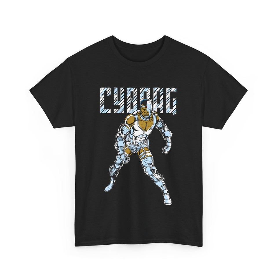 Cyborg T-Shirt - George Perez Art - New Teen Titans - Victor Stone - DC ...