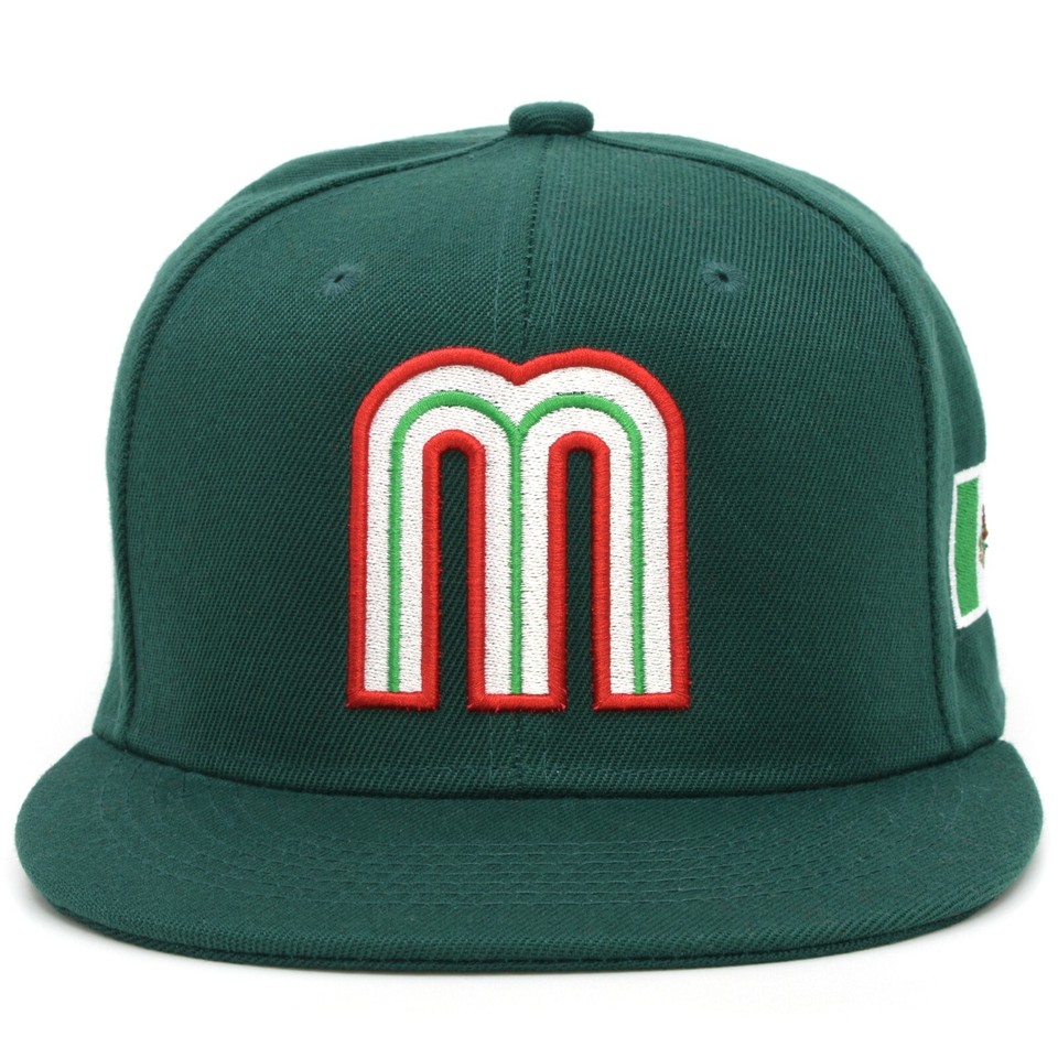 Mexico Snapback Hat Flag 3D M Embroidery Mexico Baseball Acrylic Cap ...