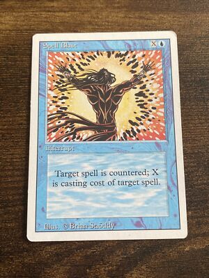 Spell Blast Revised Edition MTG Magic The Gathering L1481* | eBay