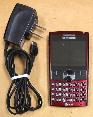 Samsung BlackJack 2 II SGH-I617 - Red ( AT&T ) Very Rare Windows ...