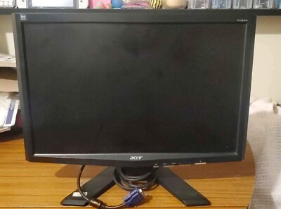 Acer X X163W 16" Widescreen LCD Monitor 4718235651756 | eBay UK