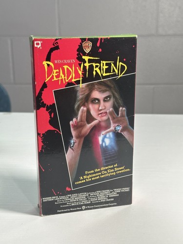 Deadly Friend VHS 1986 Wes Craven, Kristy Swanson Horror Cult Film ...
