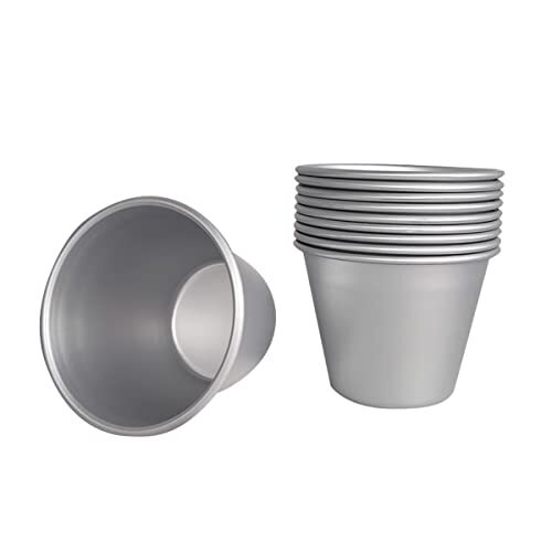 Mini Pudding Moulds Individual Popover Pan Nonstick Cheesecake Baking ...