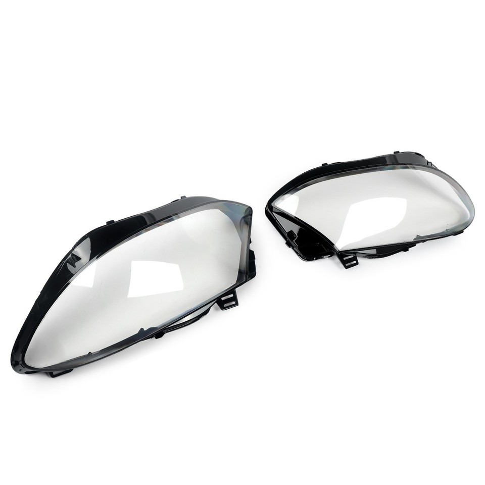 Pair Headlight Headlamp Lens Clear Cover For Mercedes Benz W166 GLE350 ...