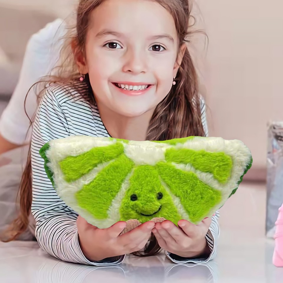 Amuseable S Lice Of Lime Lemon Slice Plush Cuddly Lemon Slice Plushie ...