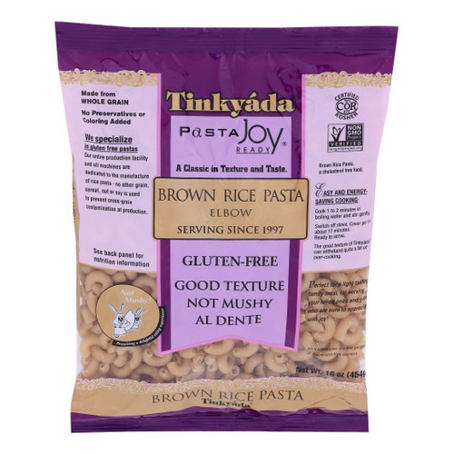 Brown Rice Elbow Pasta Gluten Free 16 Oz(Case Of 12) By Tinkyada | eBay