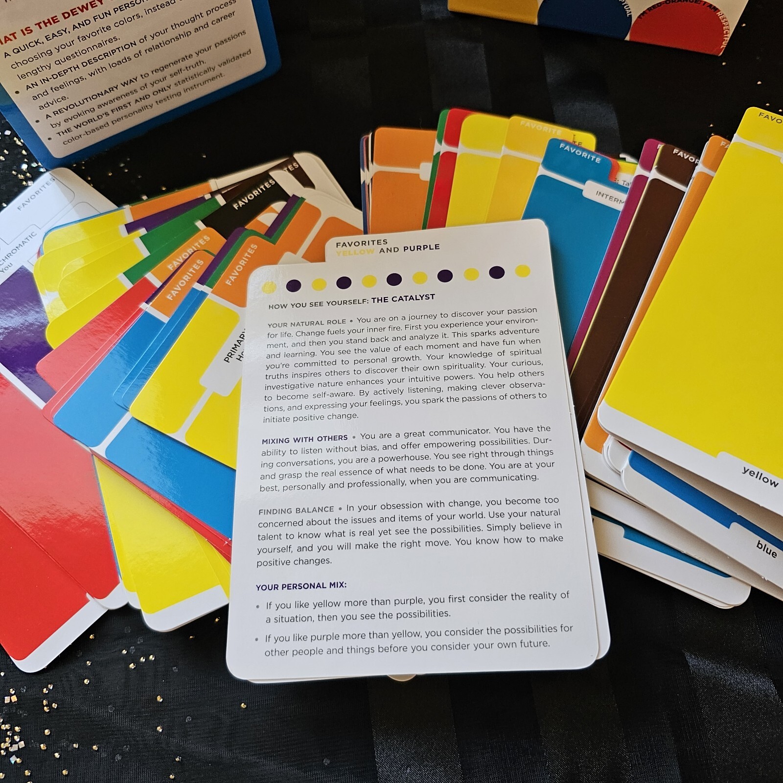 Hue Are U? : A Deck for Discovering Your True Self Based on the Dewey ...