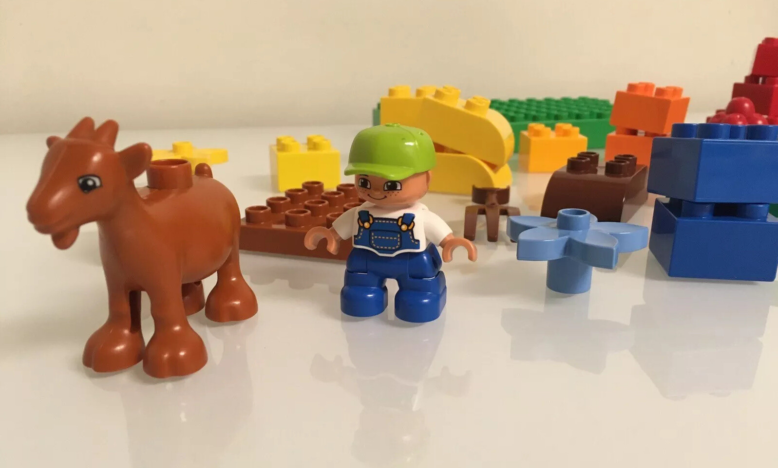 LEGO Duplo 10517 My First Garden Pony & Goat Bricks 38 Pcs Complete Set ...