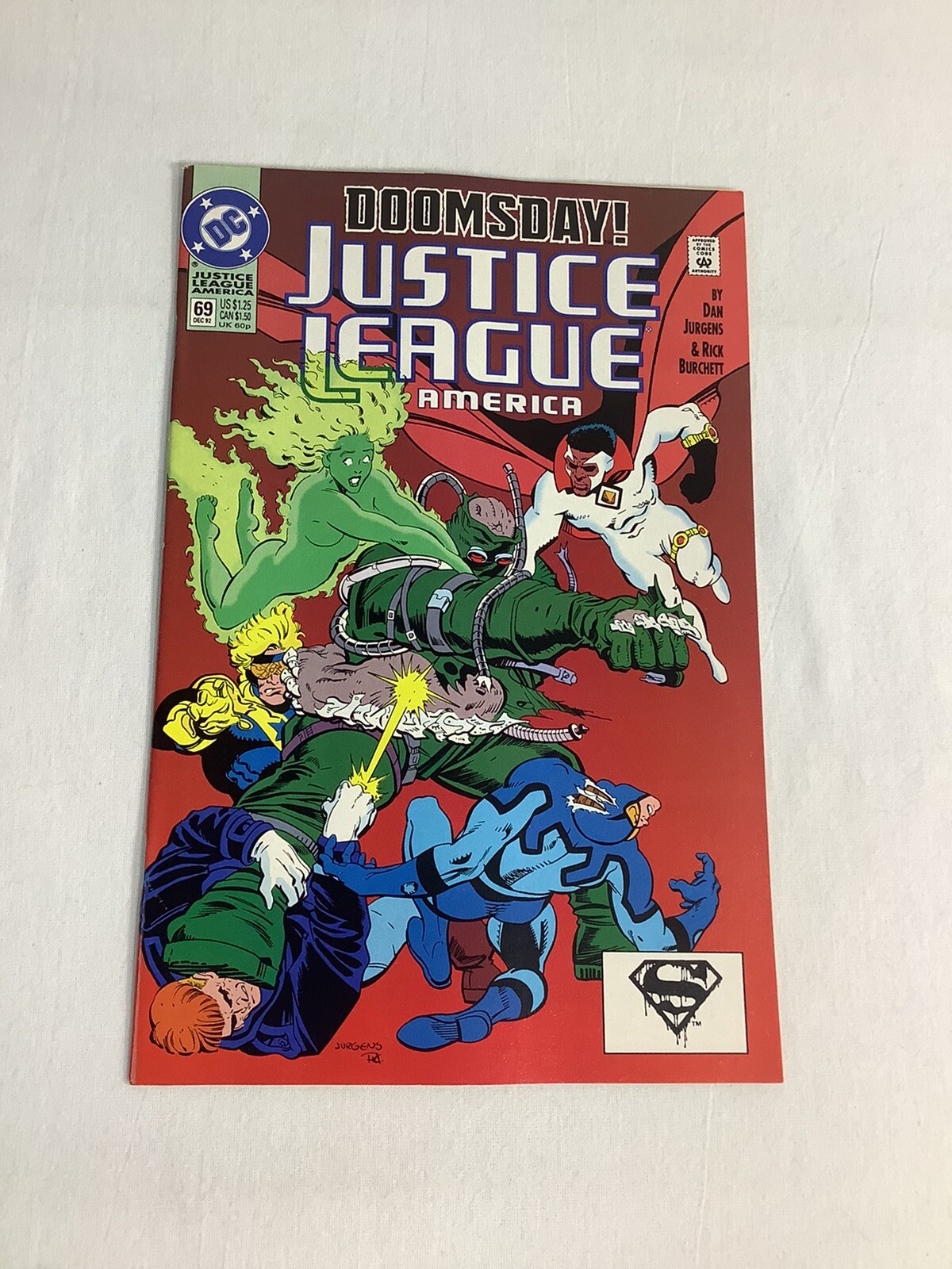 Justice League America # 69 Doomsday appearance 1992 | eBay