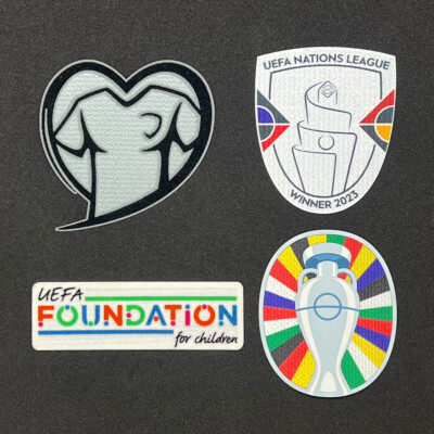 OFFICIAL Spain RFEF UEFA EURO 2024 QUALIFIER PATCHES (4 patches) | eBay