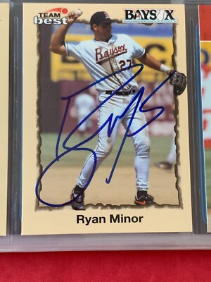 RYAN MINOR AUTOGRAPHED SIGNED 1998 TEAM BEST MINORS CARD #31 COA | eBay