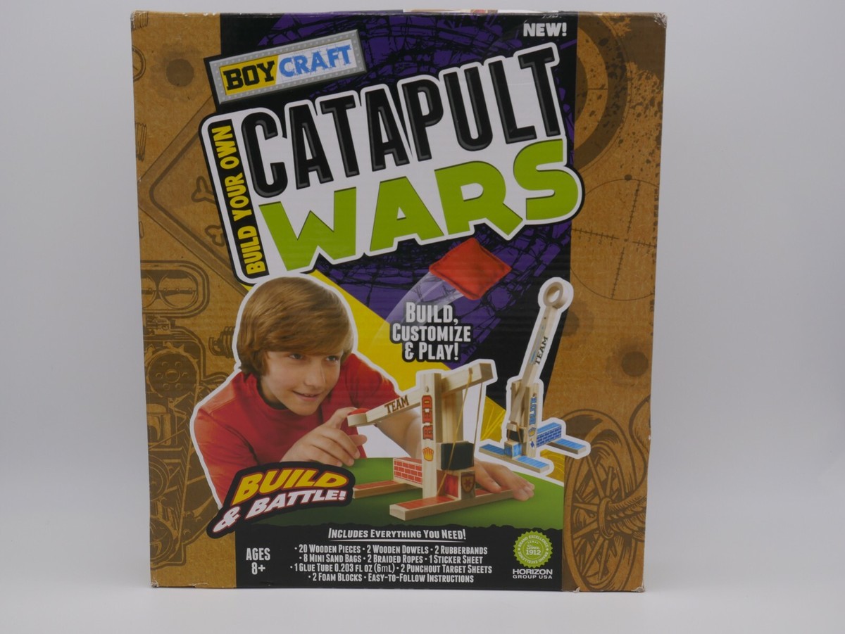 Boy Craft Catapult Wars Best Gift For A 11 Year Old Boy