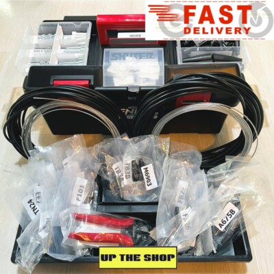 Venhill 10m Workshop DIY Throttle Clutch universal cable kit Motorcycle ...