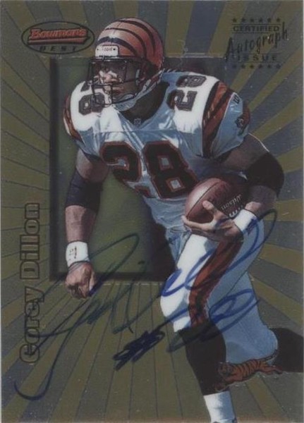 1998 Bowman's Best - Autographs #3B Corey Dillon (AU) for sale online ...