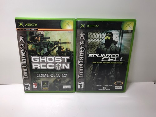Splinter Cell Stealth Action Redefined Xbox + Ghost Recon Game of The Year 8888510130 | eBay