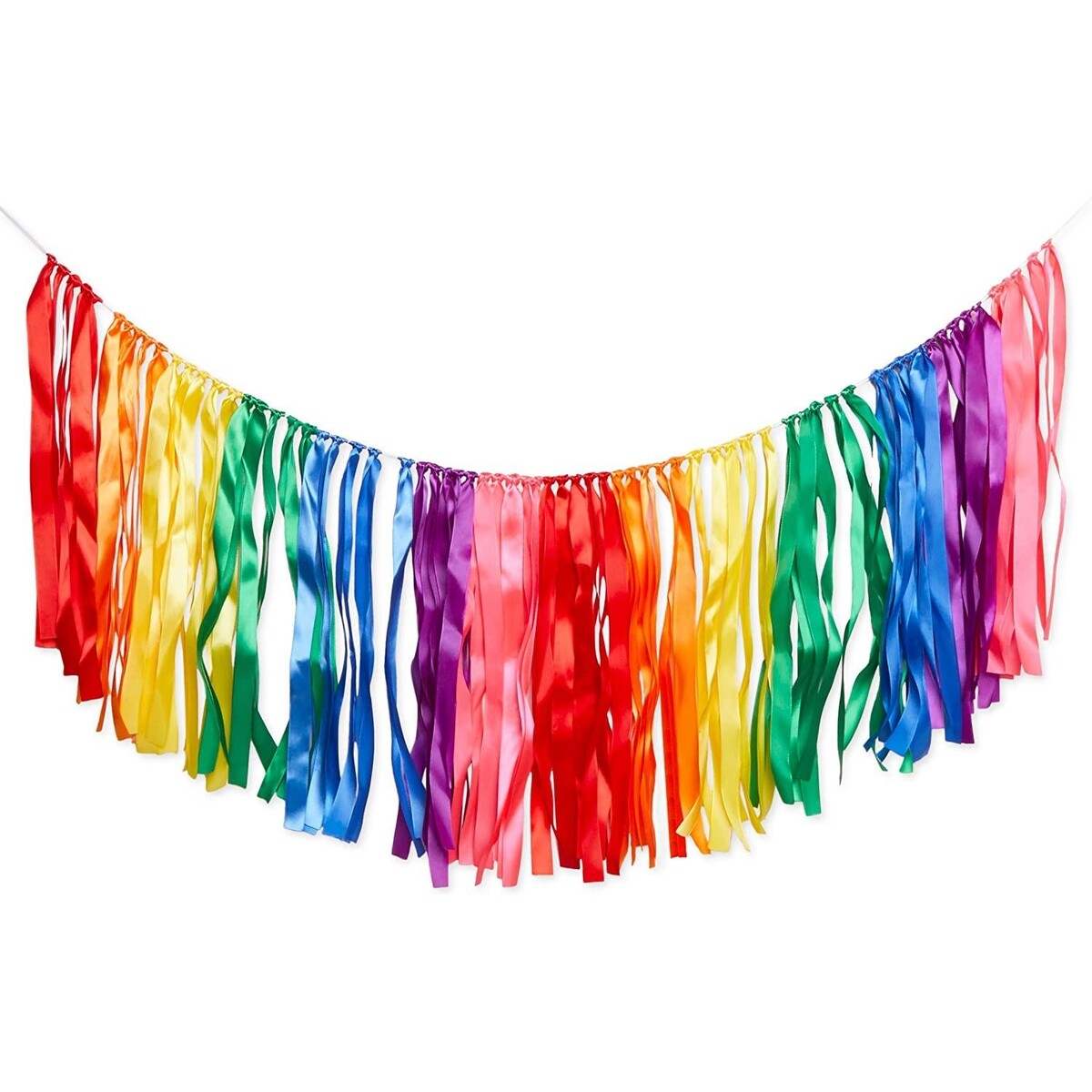 Rainbow Colorful Tassels Garland Party Banner Decorations (14 x 118 ...