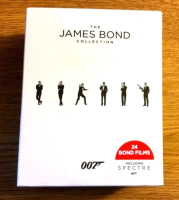 The James Bond Collection (Blu-ray Disc, 2016, 24-Disc Set) BRAND NEW ...