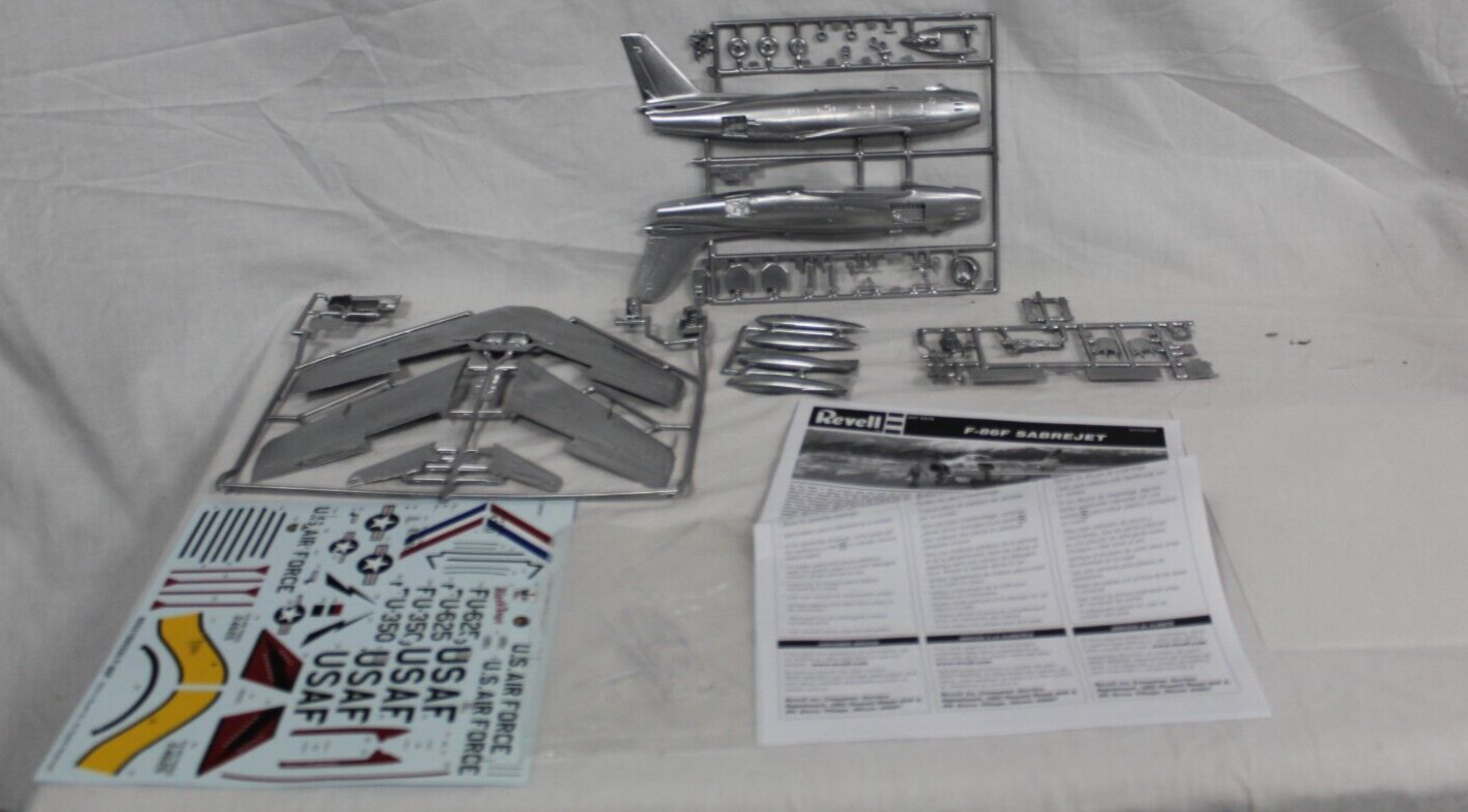 REVELL - #85-5319 F-86F Sabre Jet (Parts Painted) 1:48 Scale - Model ...
