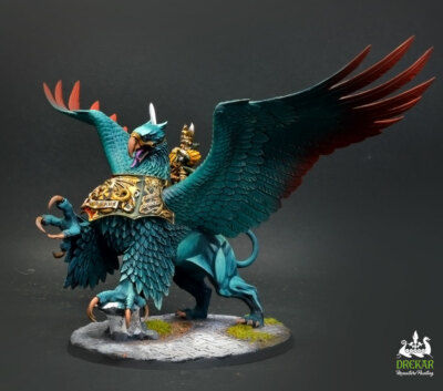 Freeguild General on Griffon Empire Age of Sigmar ** COMMISSION ...