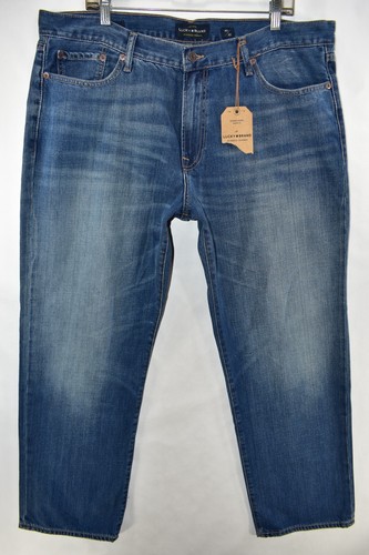 New Lucky Brand 363 Straight Blue Jeans Mens Size 40x30 | eBay