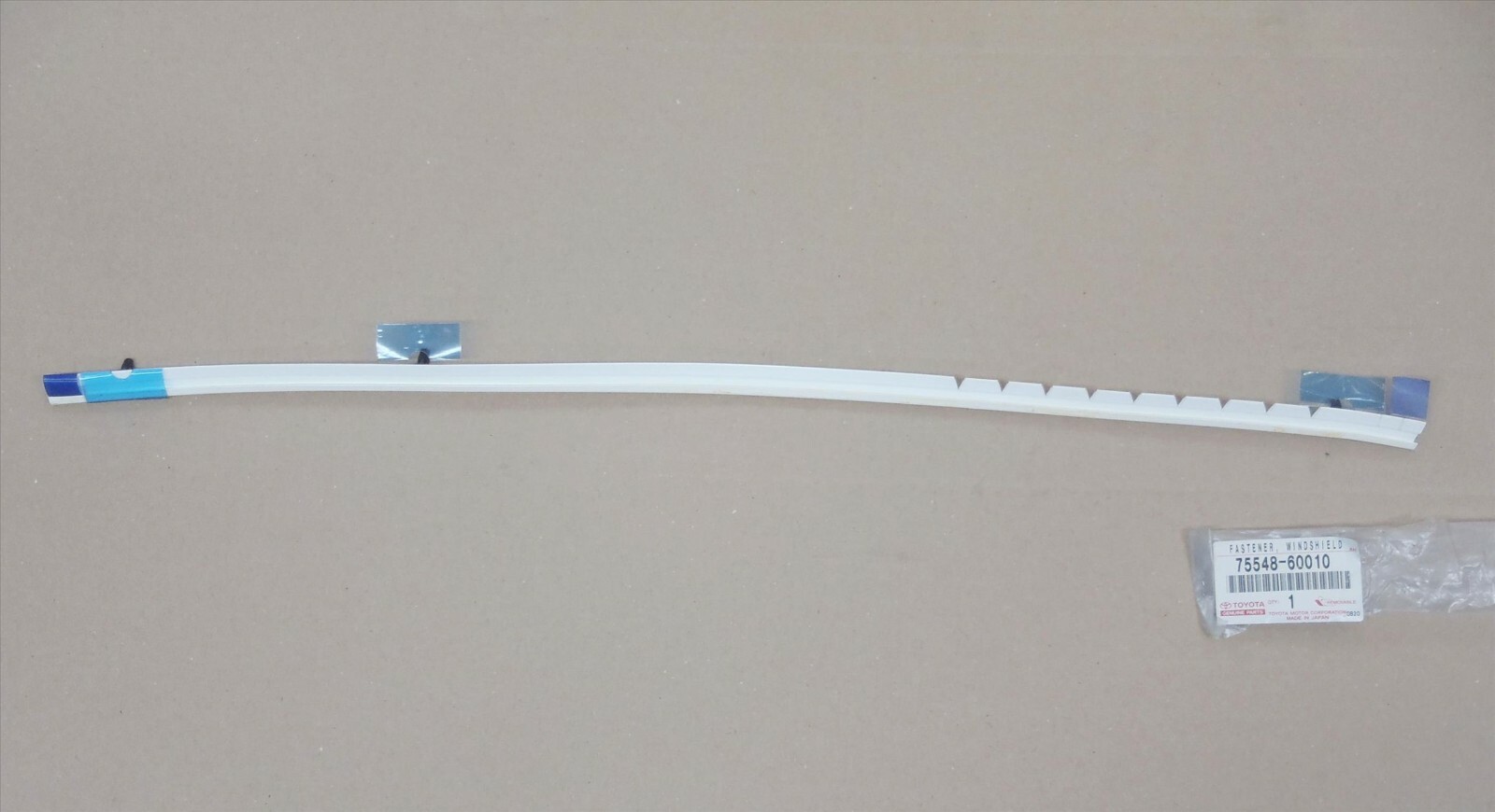 TOYOTA OEM Genuine Fastener, WINDSHIELD OUTSIDE MOULDING, No.1 75548 ...