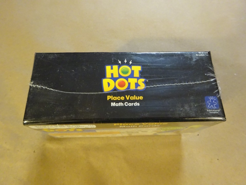 Hot Dots Place Value Math Cards Grade 1+ El-2768 New | eBay