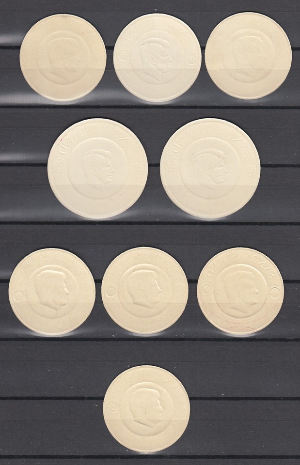 Sanda Island – Kennedy Gold Foil Round Group of 9 - Mint | eBay