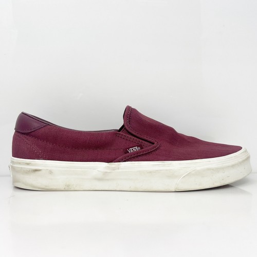 Vans Unisex Classic 500714 Red Casual Shoes Sneakers Size M 9.5 W 11 | eBay