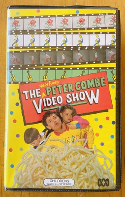 PETER COMBE RARE VINTAGE 1988 VHS VIDEO SHOW. CLAM SHELL CASE. ABC ...