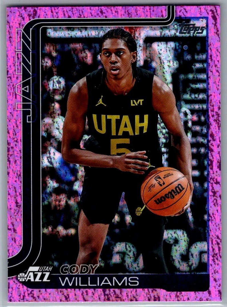2025-26 Topps - Cody Williams #130 Pink Holo Foil for sale online | eBay