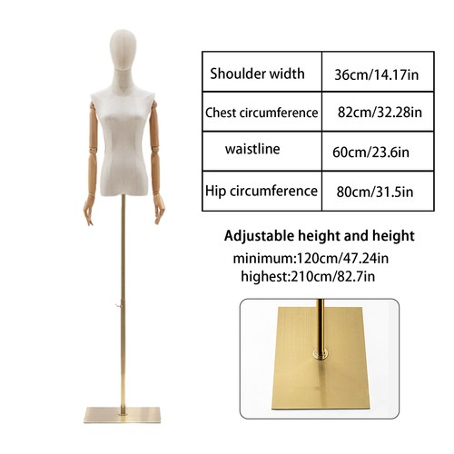Display Holder Mannequin Model Stand for Clothing Stores Tailors ...