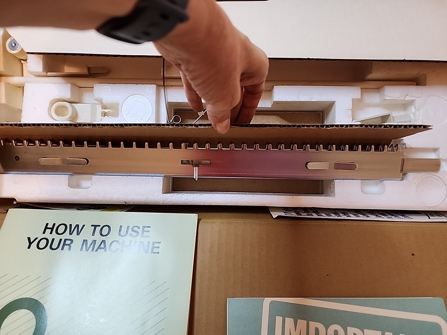 Vintage Brother KX350 Kx-350 Knitting Machine Home KNITTER for sale ...