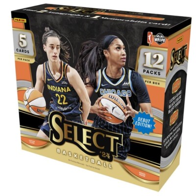 2024 PANINI WNBA SELECT BASKETBALL HOBBY BOX BRAND NEW FACTORY SEALED ...