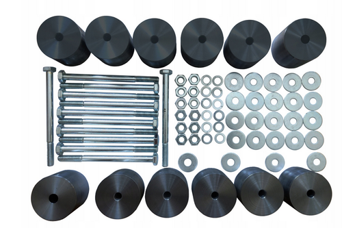2" inch body lift kit Mitsubishi Pajero / Shogun III IV 5D complete set ...