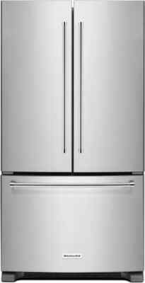 NEW KitchenAid 36 in Stainless 25 Cu Ft French Door Refrigerator ...