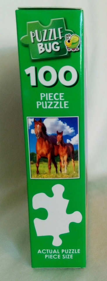 Puzzle Bug Brown Mare and Foal 100 Piece Jigsaw Puzzle Craz-Z-Art ...