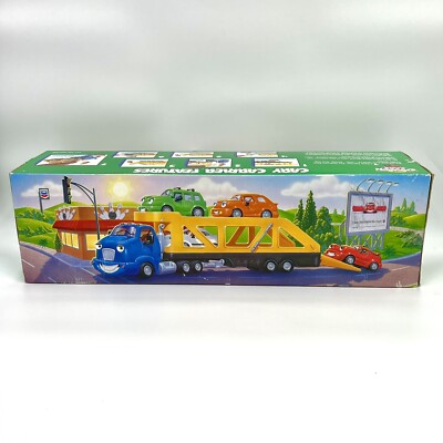 The Chevron Cars- Cary Carrier 1998:COLLECTIBLE Toy Car CARRIER *BRAND ...